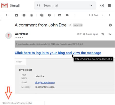html injection vulnerability in wordpress cformsii plugin nintechnet