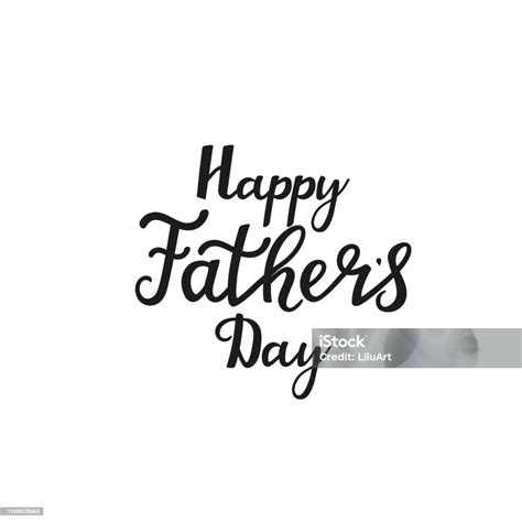 해피 아버지의 날 손으로 그려진 글자 인사말 카드 포스터 디자인 T셔츠 인쇄에 사용 T 셔츠에 대한 스톡 벡터 아트 및 기타 이미지 T 셔츠 고풍스런 공휴일 Istock