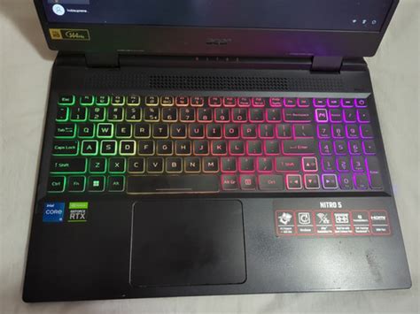 Acer Nitro 5 Gaming Laptop Color Black Rtx 3050ti 16gbs Ram Intel 12gen Ebay