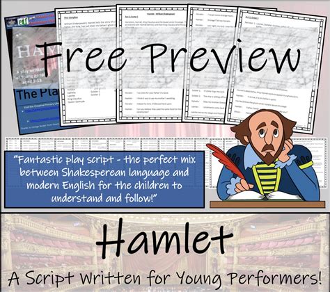 Free Preview Hamlet Play Script Teaching Resources Free Preview Hamlet Play Script Teaching Resources