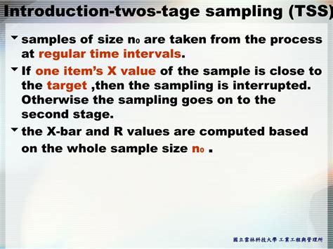 Ppt Joint Statistical Design Of Double Sampling X Bar And S Charts