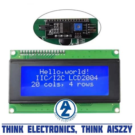 LCD 2004 Display With I2C Display Shopee Malaysia