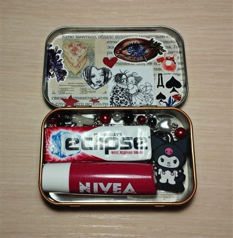 altoids wallet | Жестяные коробки, Поделки, Коробочки