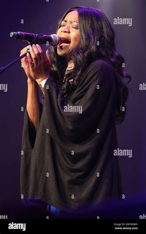 Artist Ruby Amanfu Performs At The Dylan Fest At Ryman Auditorium On