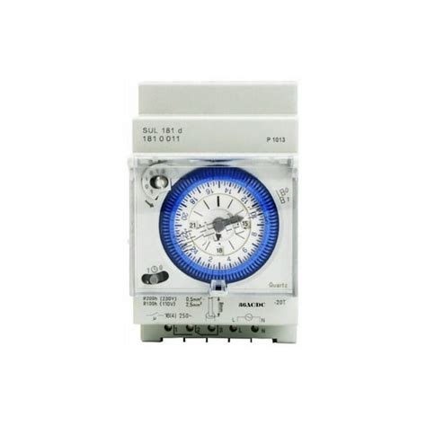 3 pieces analog timer with synchronous motor and daily program timer