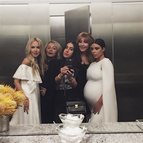 Bathroom Selfie For Kim Kardashian With Her Team