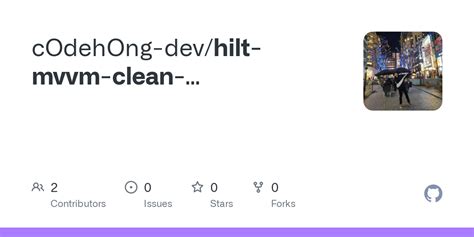 Github Codehong Devhilt Mvvm Clean Architecture Sample