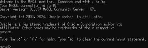 【初心者向け入門ガイド】mysqlでの新規データベース作成方法【未経験からエンジニアを目指す】 ゆるめのitエンジニア