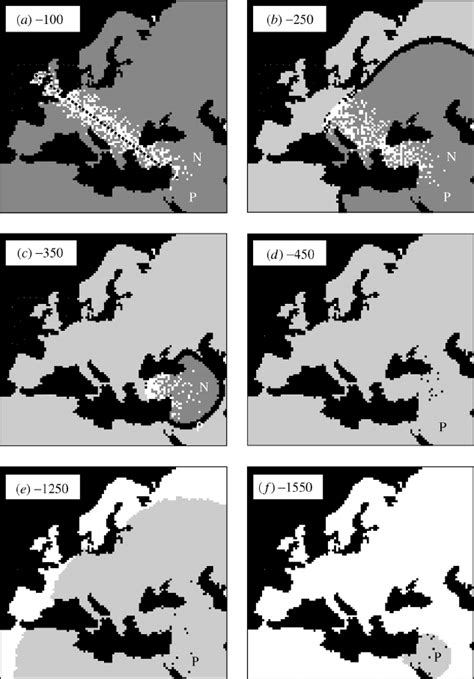 Spatial And Temporal Dynamics Of The Location Of Ancestral Lineages