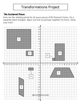 Geometry Transformations Project By Michaelleemath TPT