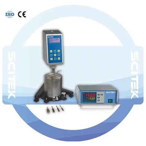 Scitek Digital High Temperature Viscometer Directly Display The