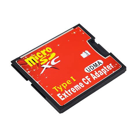 Wholesale High Speed Micro SD TF To CF Card Adapter MicroSD SDXC To Compact Memory Card Type I