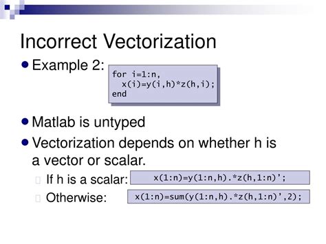 Ppt A Dimension Abstraction Approach To Vectorization In Matlab