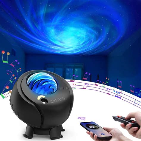 Звезден проектор Galaxy Lightс вграден Bluetooth високоговорител и ...