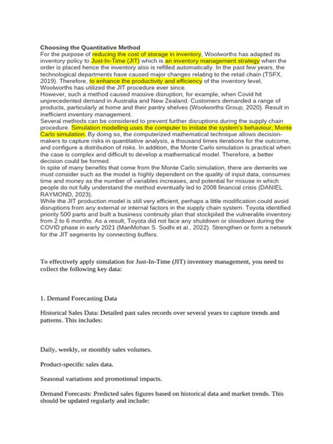 Choosing The Quantitative Method Pdf