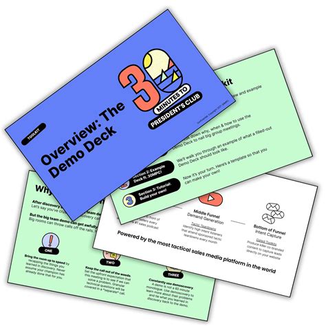 Big Team Demo Deck And Template