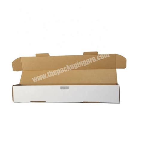 Customized Folding Type Corrugated Paper Box With Safety Buckle For Items Packaging