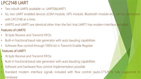 Ec8791 Lpc2148 Uart Pptx
