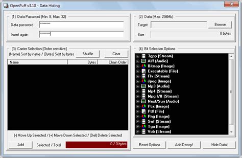hide files with openpuff steganography software ghacks tech news