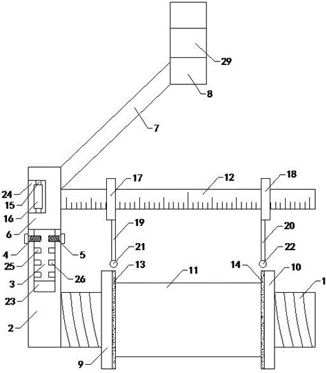 零件装卸平衡吊挂的制作方法3