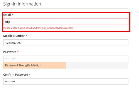 Frontend Client Side Mobile Validation In Magento2 Magento Stack