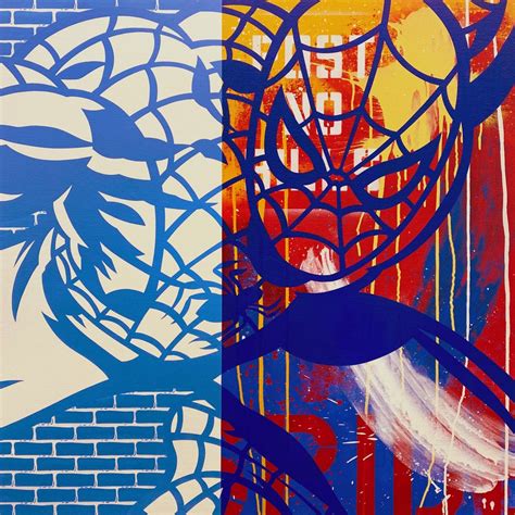 Spiderman Spider Stencil