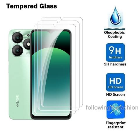 Tecno Spark 20 4g 20c Go 2024 Pop 8 Clear View 鋼化玻璃高清膜保護玻璃 9 蝦皮購物