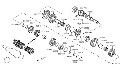 Transmission Gear 2016 Nissan Juke