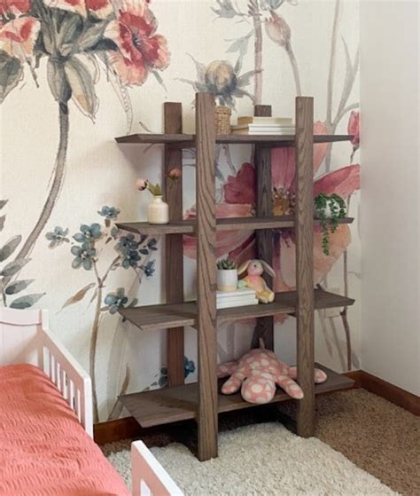 Ladder Style Bookshelf Free Woodworking
