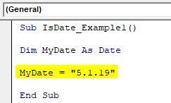 VBA IsDate How To Use Excel VBA IsDate Function
