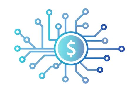 3d ai algorithm icon with dollar sign symbol ideal for financial