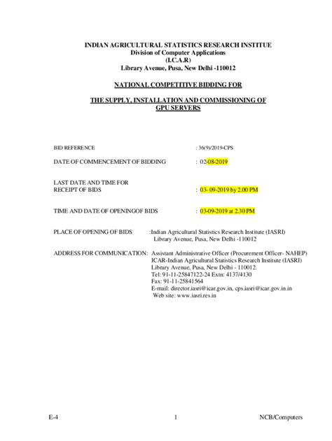 Fillable Online Section V Special Conditions Of Contract Scc