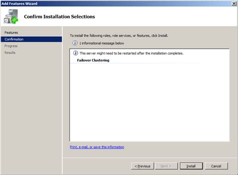 Gavins Computer Technology Blog Installing Failover Clustering With