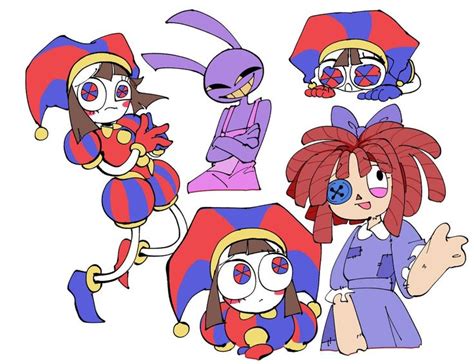 Pin By Wiwidark On The Amazing Digital Circus Fanart Cute Kawaii