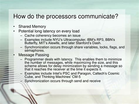 Ppt Multithreaded Architectures In Computer Systems Concepts And