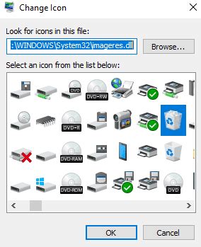 Change Recycling Bin Icon Mozhill