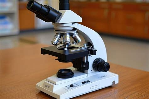 Premium Photo Experiments And Practical Work With A Microscope In The
