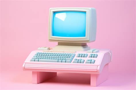 Premium Photo Computer Digital Technology Pink