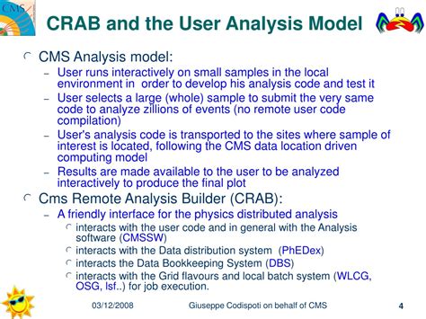 ppt distributed analysis with crab evolution and commissioning of