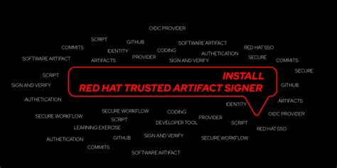Sign And Verify Artifacts With Github Identity Provider And Red Hat Trusted Artifact Signer