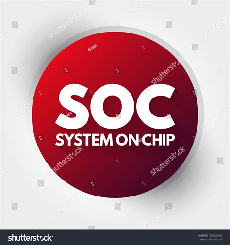 Soc System On Chip Integrated Circuit Stock Vector Royalty Free 1985003606 Shutterstock