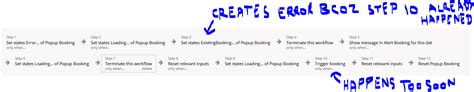 Force Workflow Steps To Happen In Order Database Bubble Forum