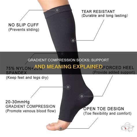 Gradient Compression Socks Support And Meaning Explained Shunvogue