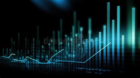 A Chart Or Graph Showing A Steady Increase In Profits Or Growth Stock Illustration
