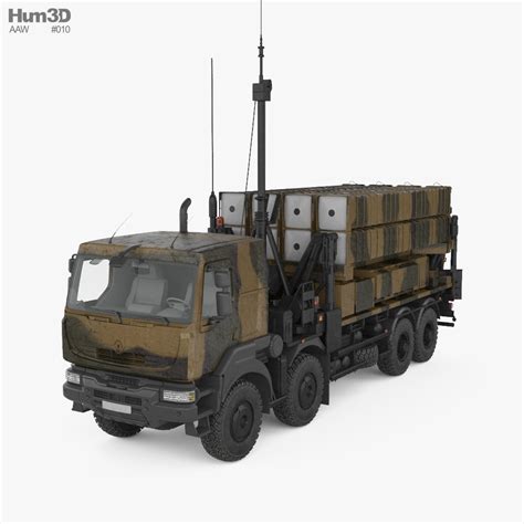 Fsaf Samp T 3d Model Download Artillery Systems On