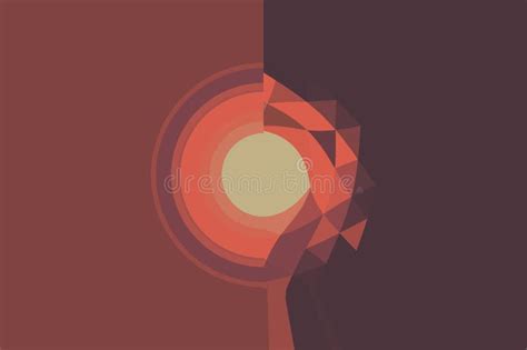 Abstract Background Left Is A Sphere Right Is A Triangular Geometric