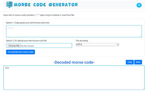 Morse Code Generator For Google Chrome Extension Download