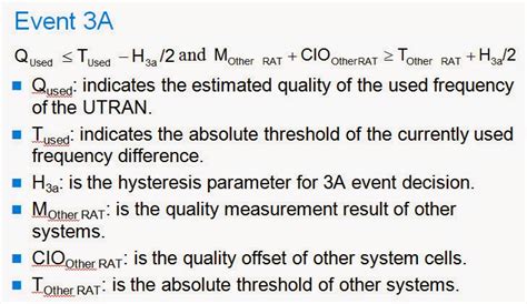 Telecom Knowledge And Experience Sharing Umts Handover Control