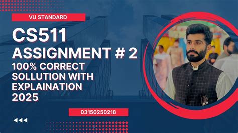 Cs511 Assignment 2 Solution Cs511 Assignment 2 Solution Spring 2025