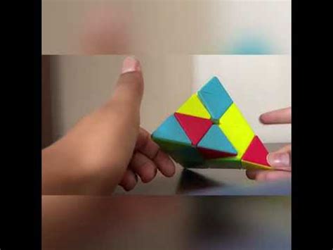 How To Solve A Pyraminx Cube Easily IN Three Steps YouTube